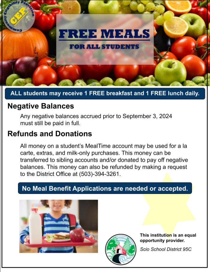 Community Eligibility Provision (CEP) - Scio School District